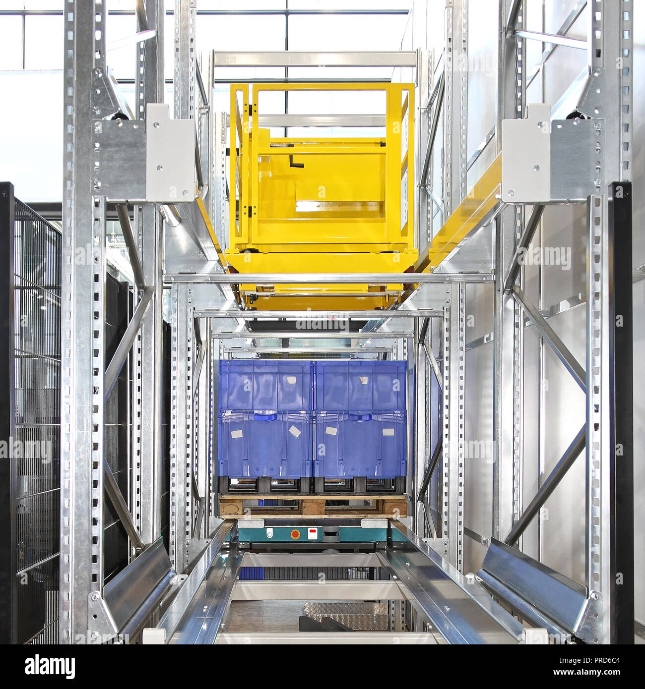 Automated Pallet Shuttle Storage and Retrieval System in Distribution ...
