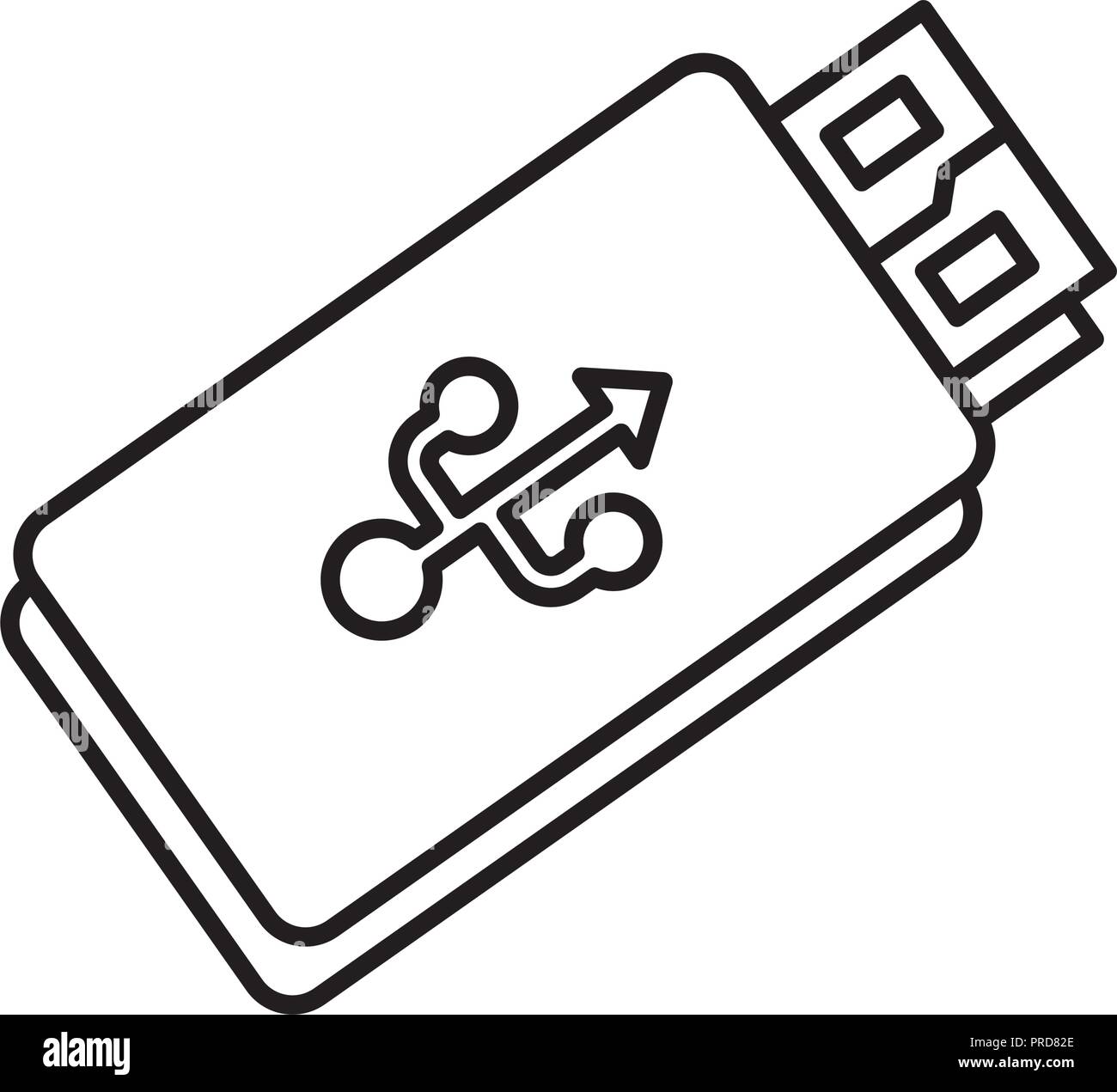 Usb Stick Clipart Stock Vector Images Alamy