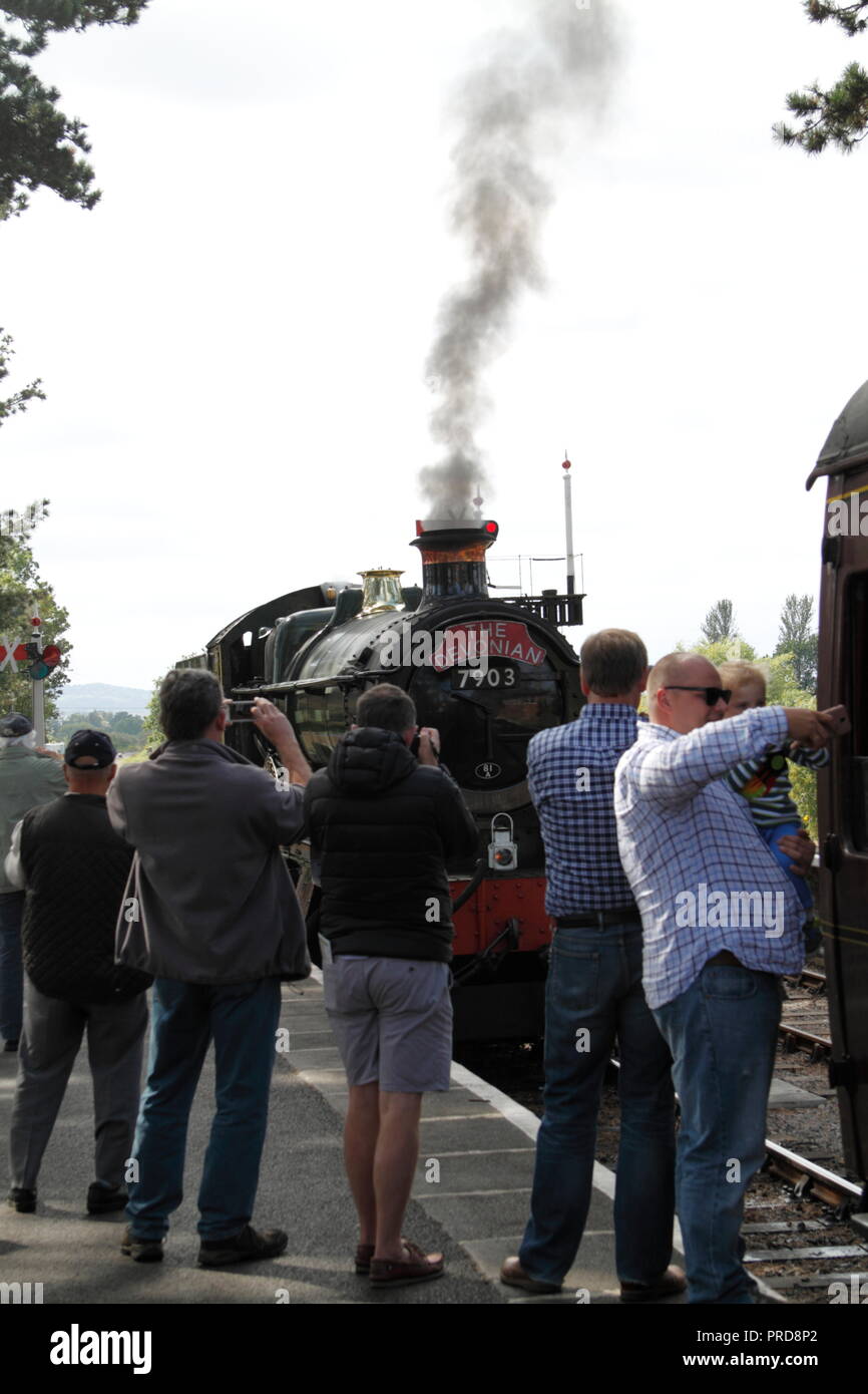 Steam engine 7903 foremarke hall hi-res stock photography and images ...