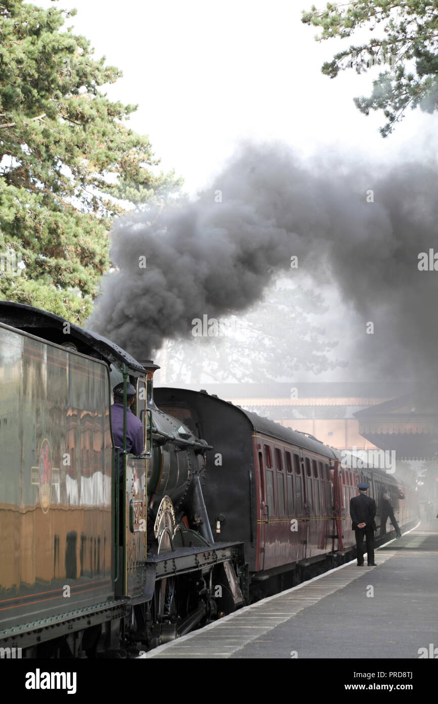 Steam train with lamps hi-res stock photography and images - Alamy