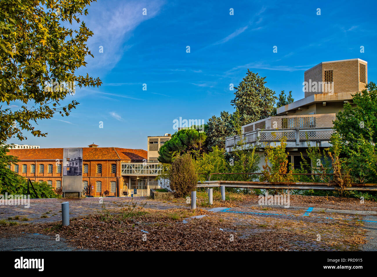 Italy Piedmont Canavese Ivrea open Museum Olivetti information station ...
