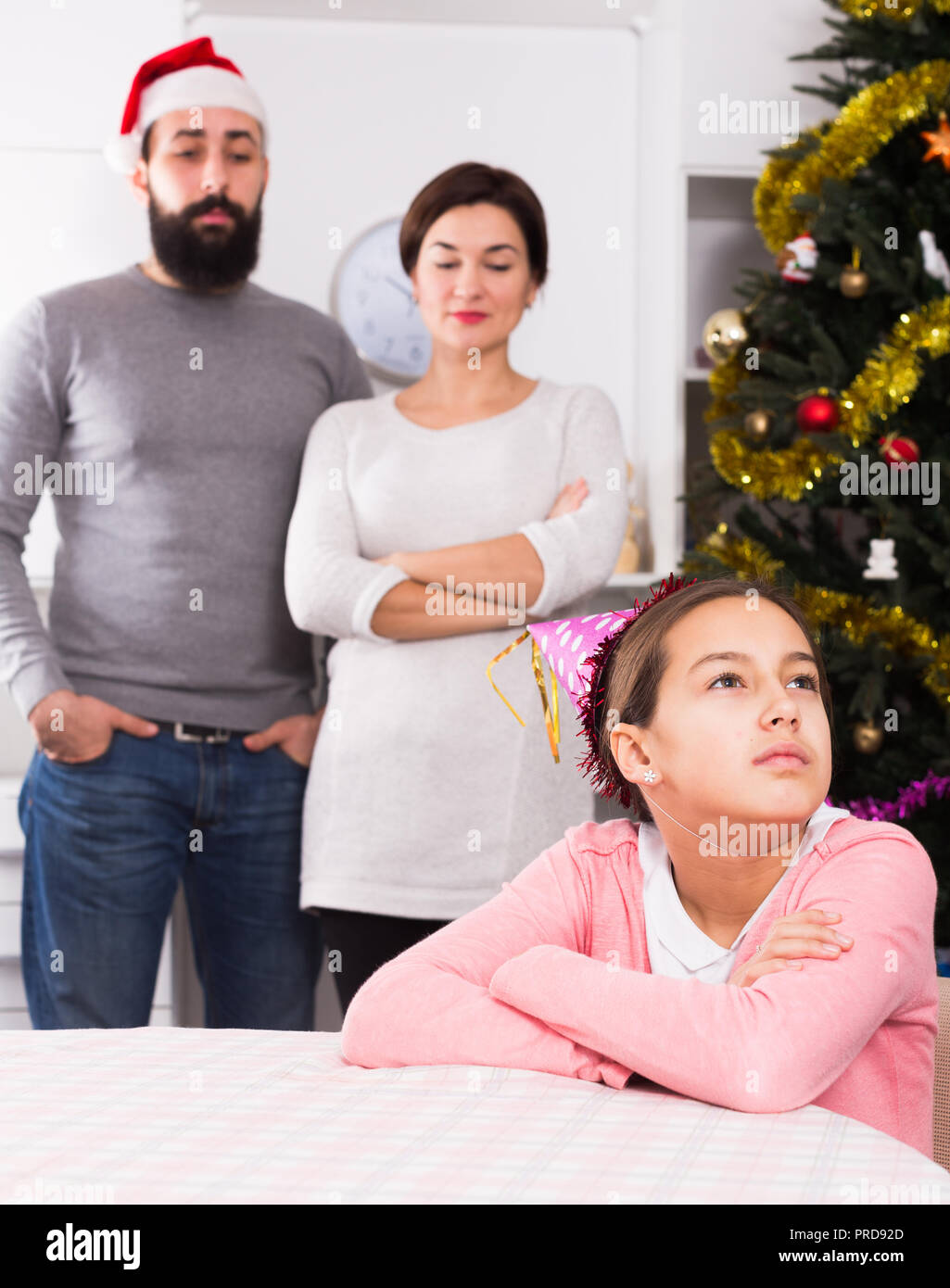 Telling off hi-res stock photography and images - Alamy