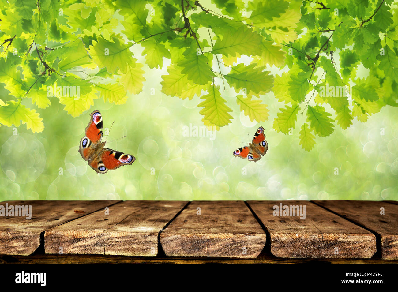 Spring background table Stock Photo - Alamy