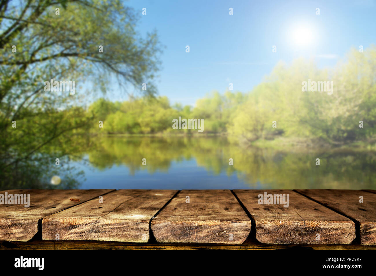Spring background table Stock Photo - Alamy
