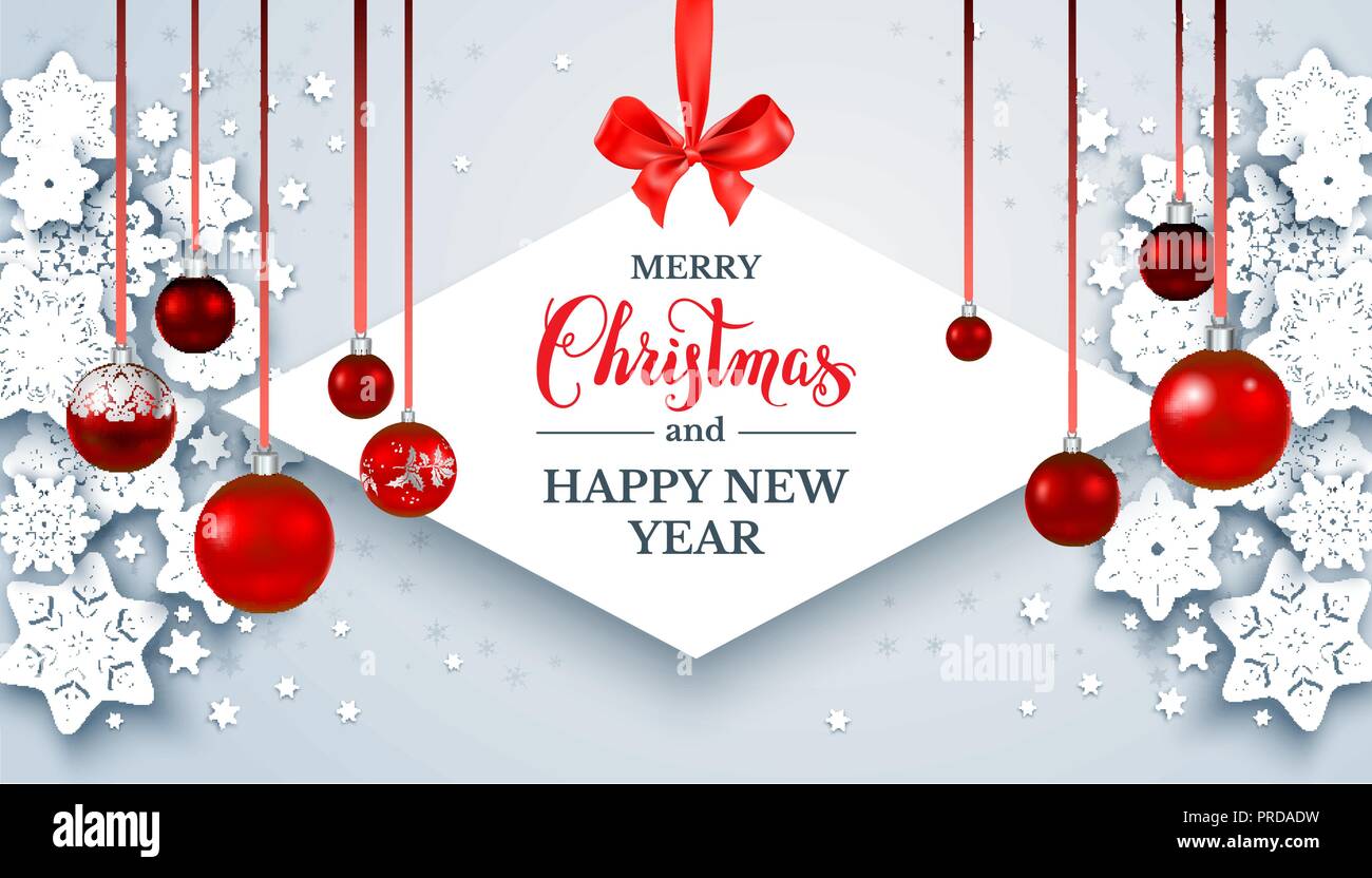 Holiday Christmas banner Stock Vector Image & Art - Alamy