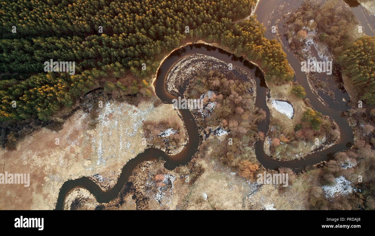 Aerial drone view cane reed hi-res stock photography and images - Alamy