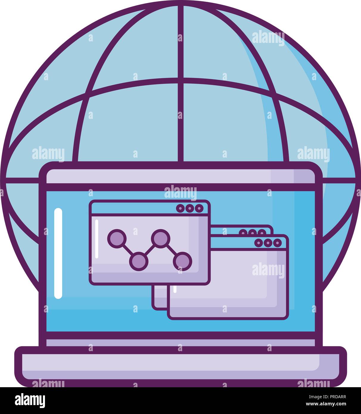 Webpages Stock Vector Images - Alamy