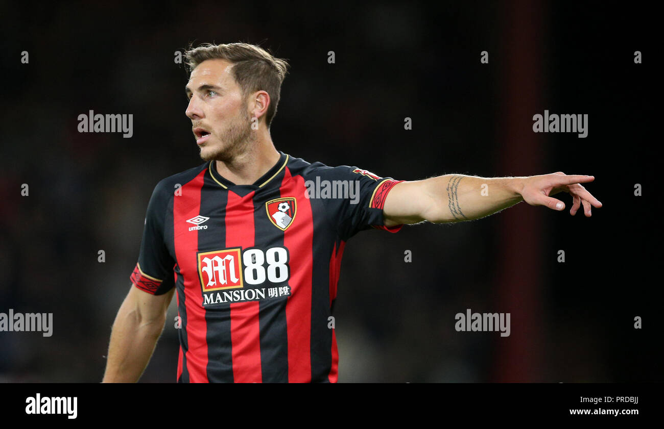 Bournemouth's Dan Gosling during the Premier League match at the ...