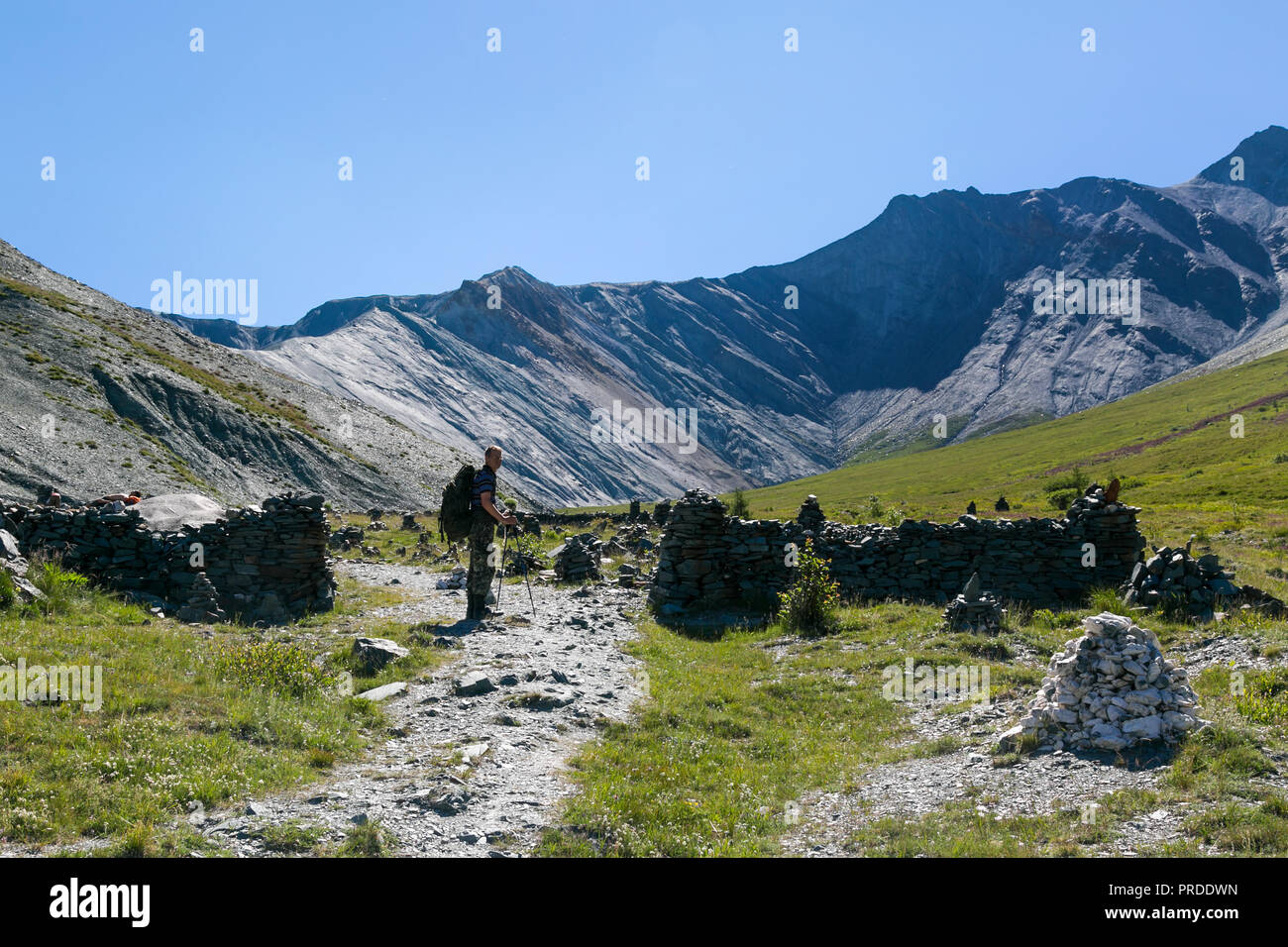 Stone city is a sacred place of ancient people, tourist site Stock ...