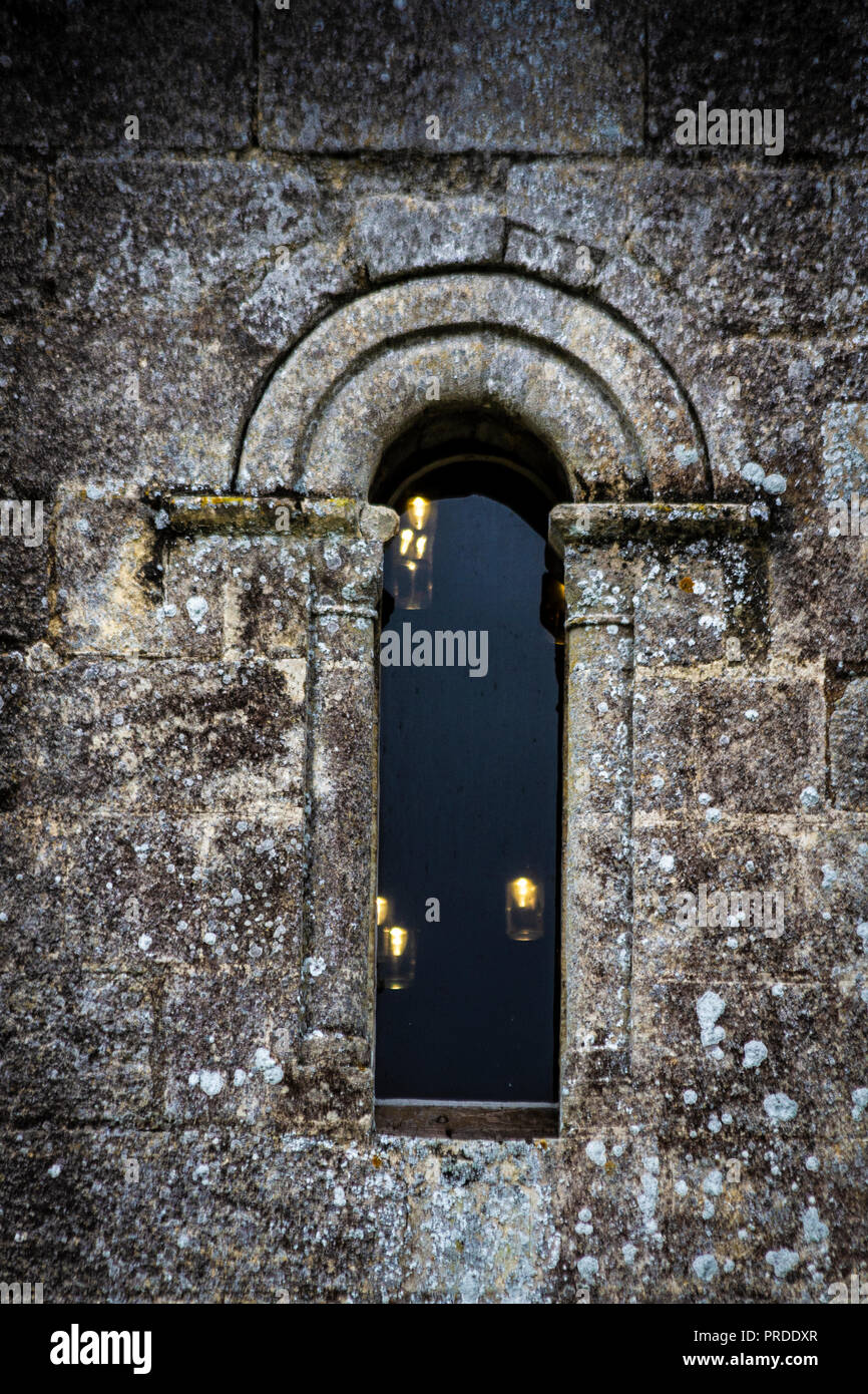 Window of a medieval castle keep Stock Photo - Alamy