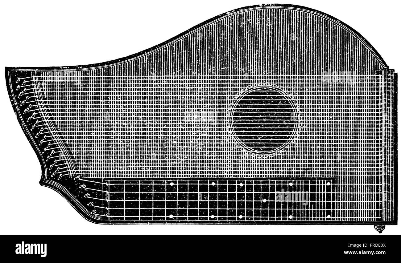 Plucked zither Black and White Stock Photos & Images - Alamy