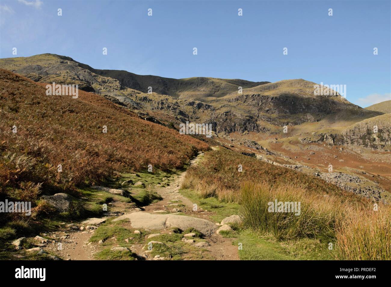 Coniston copper mines valley lake hi-res stock photography and images ...