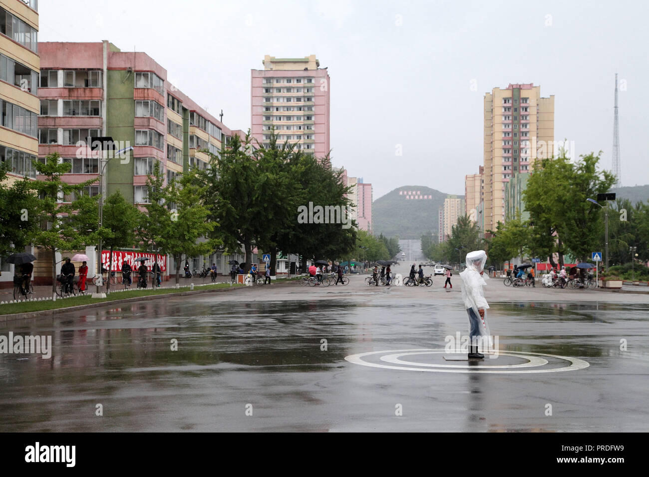 North Korean city of Kaesong Stock Photo - Alamy