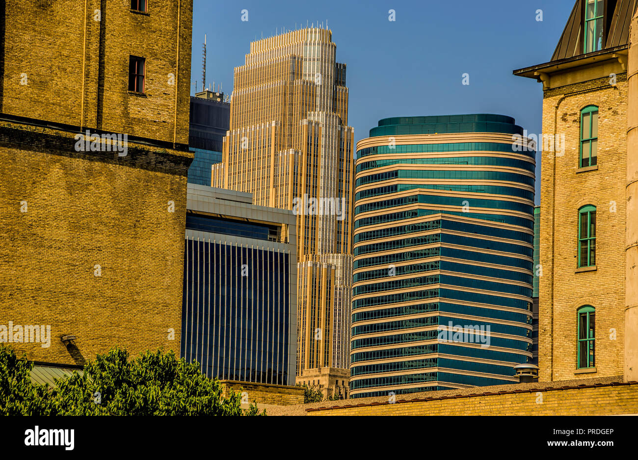 Office buildings in downtown Minneapolis, Minnesota Stock Photo - Alamy