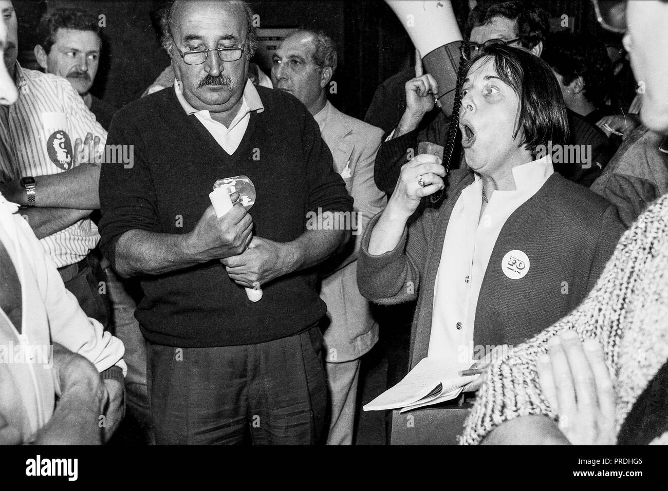 Privatisation protest Black and White Stock Photos & Images - Alamy