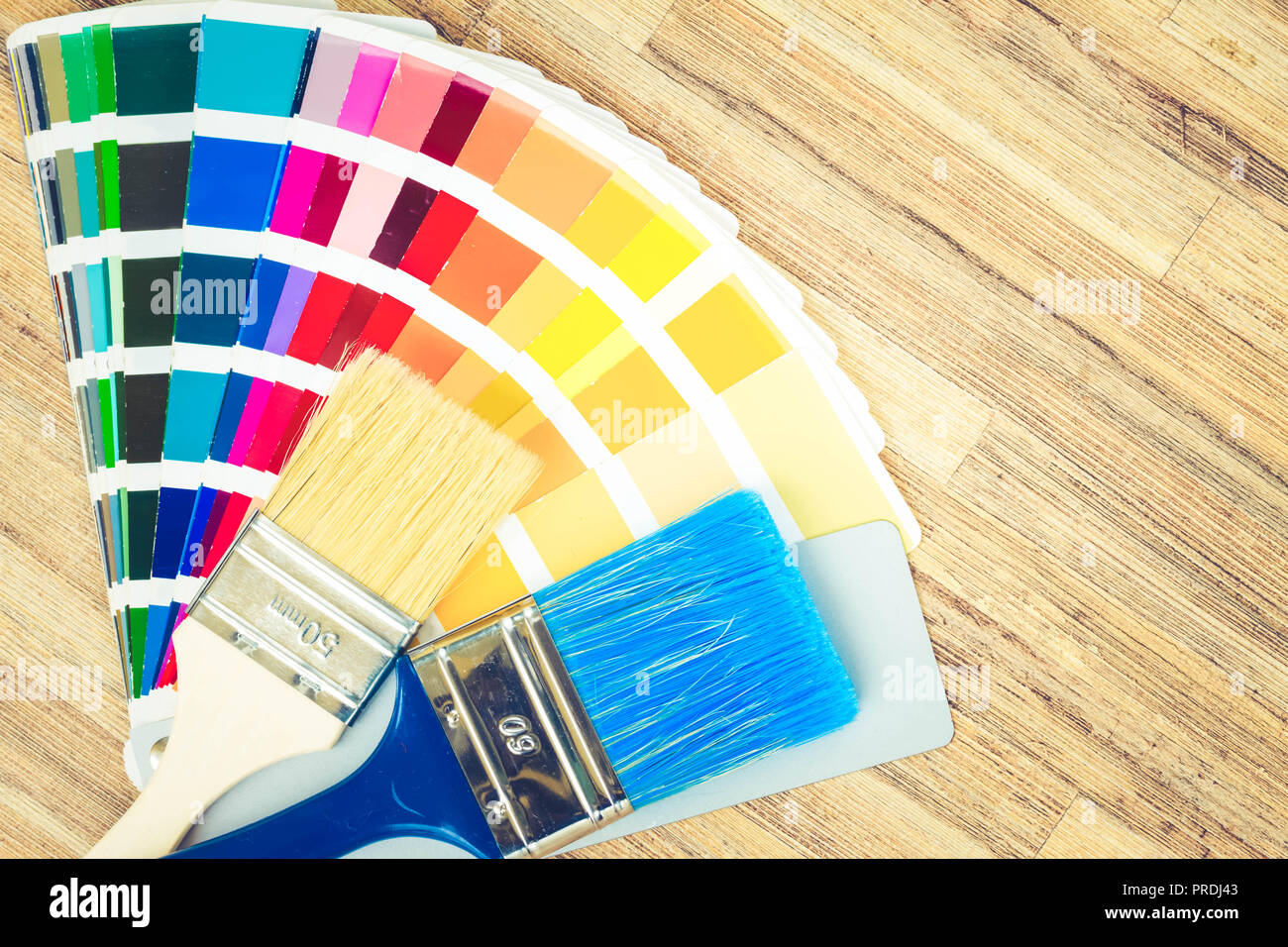 Color palette guide Stock Photo - Alamy