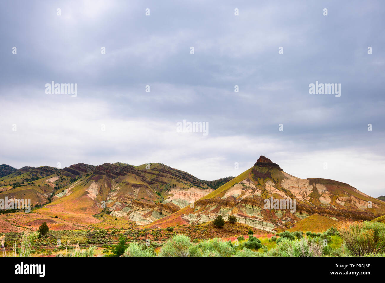 Sheep Rock a geological feature in the Sheep Rock Unit of John Day ...