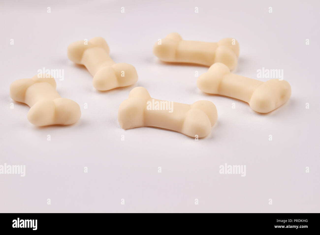 Sweet jelly bones on light background Stock Photo - Alamy