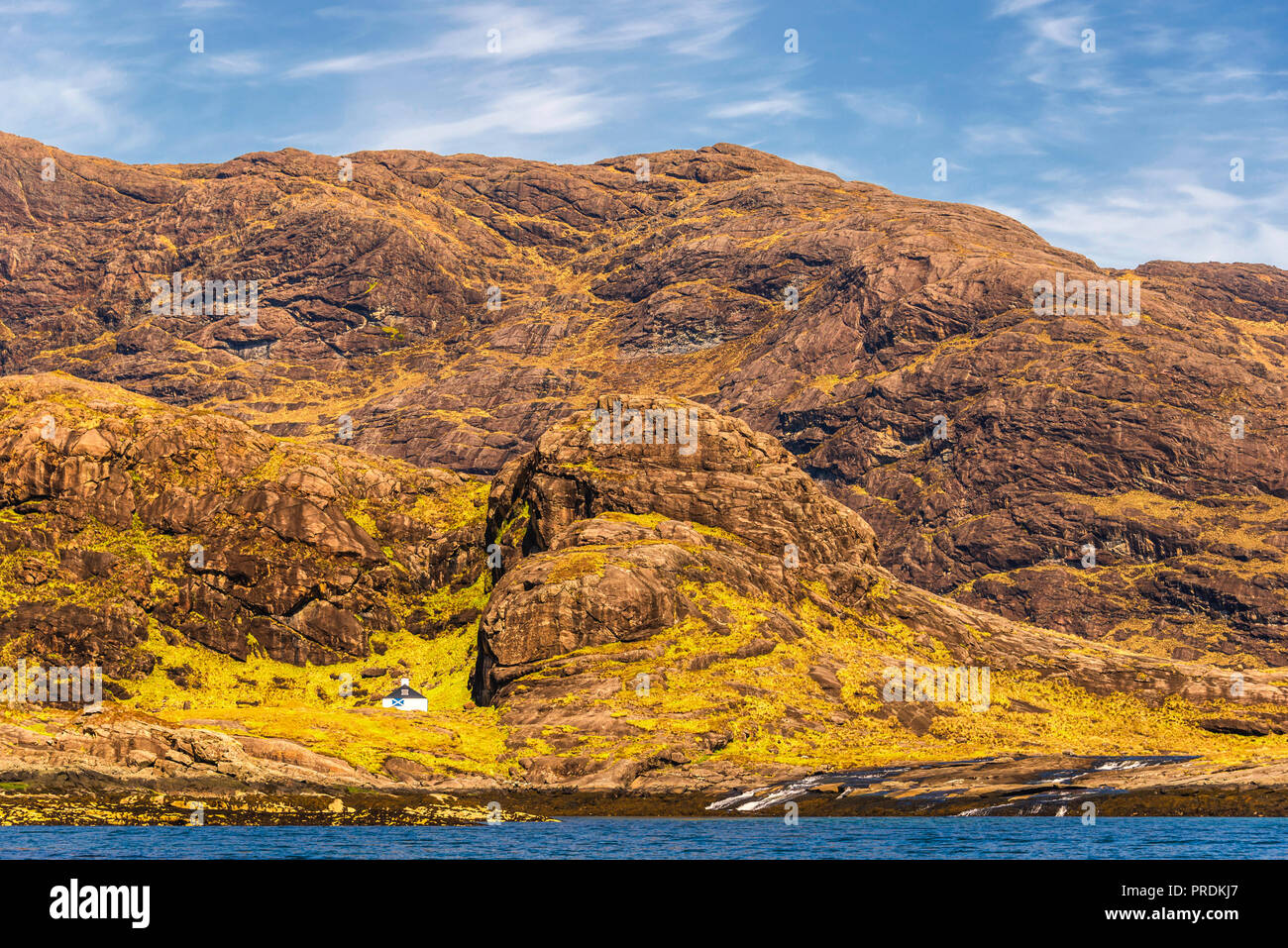 landscapes of loch Coruisk inside the Isle of Skye, Scotland Stock ...