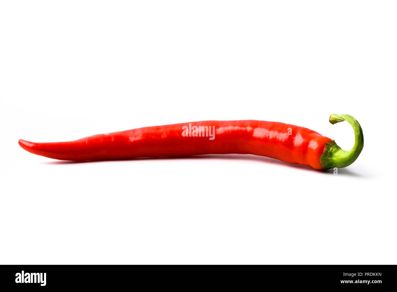 red chili pepper isolated on white background Stock Photo - Alamy
