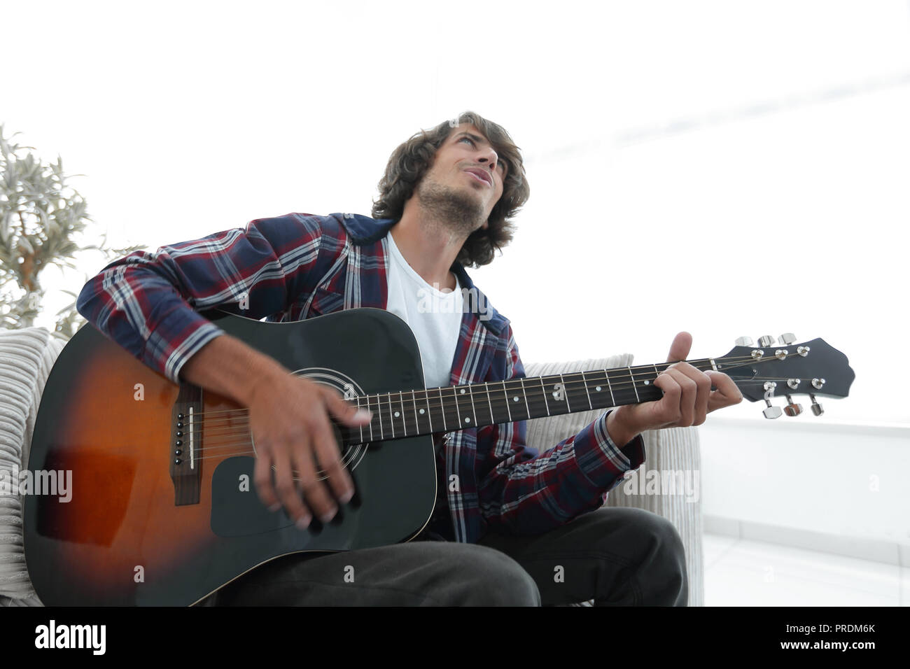 Male musician sings plays hi-res stock photography and images - Alamy