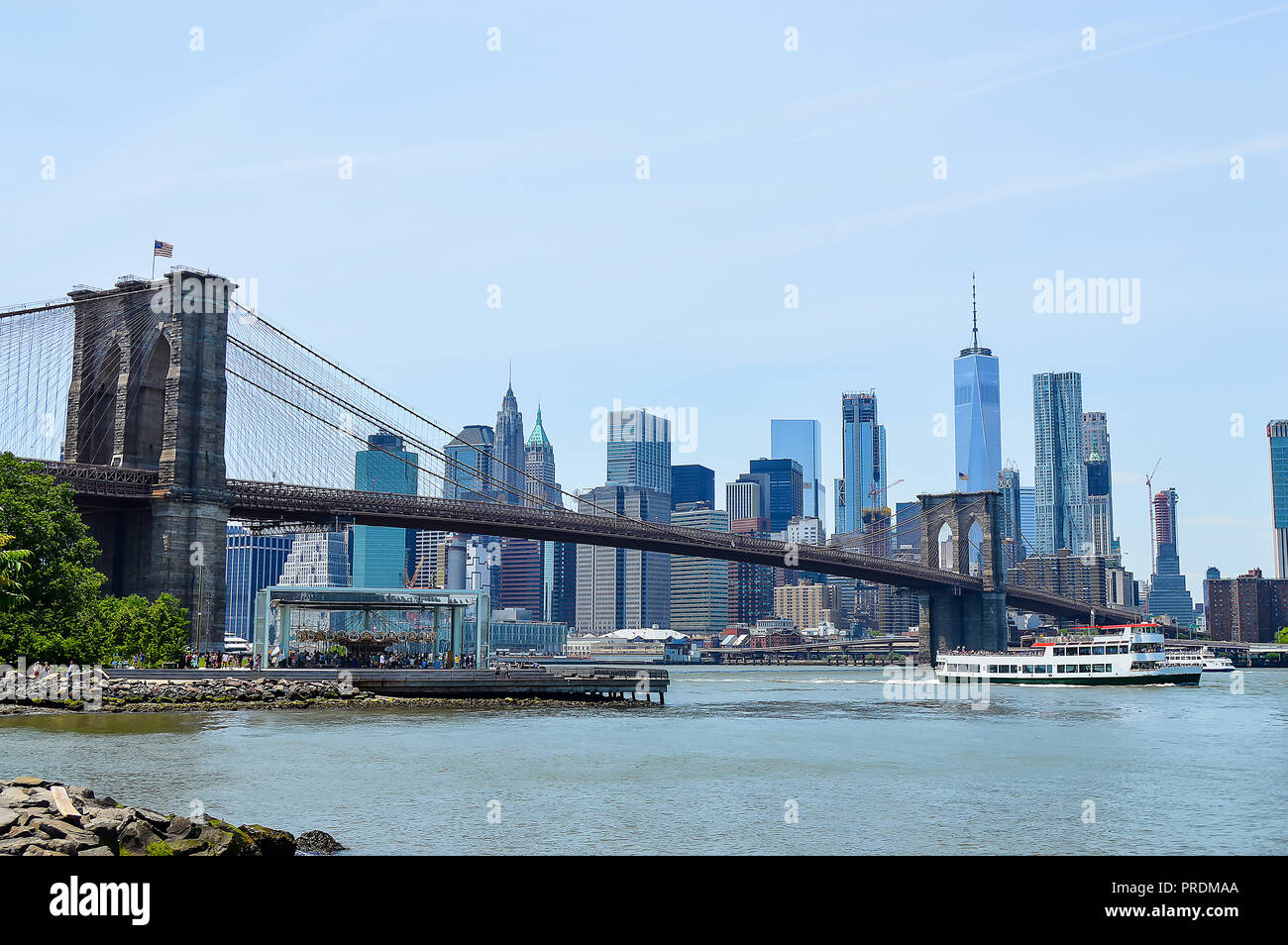 Brooklyn streets bay bridge hi-res stock photography and images - Alamy