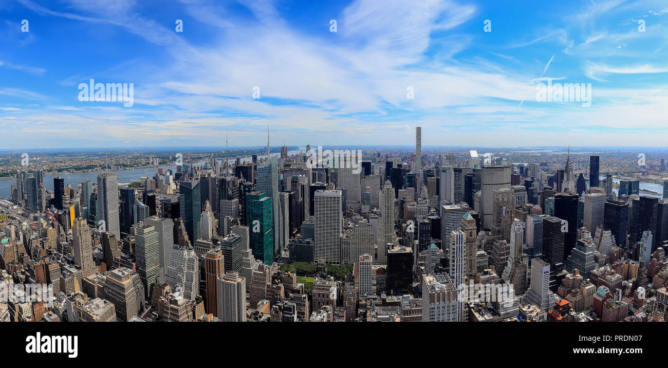 Times square birds eye view hi-res stock photography and images - Alamy
