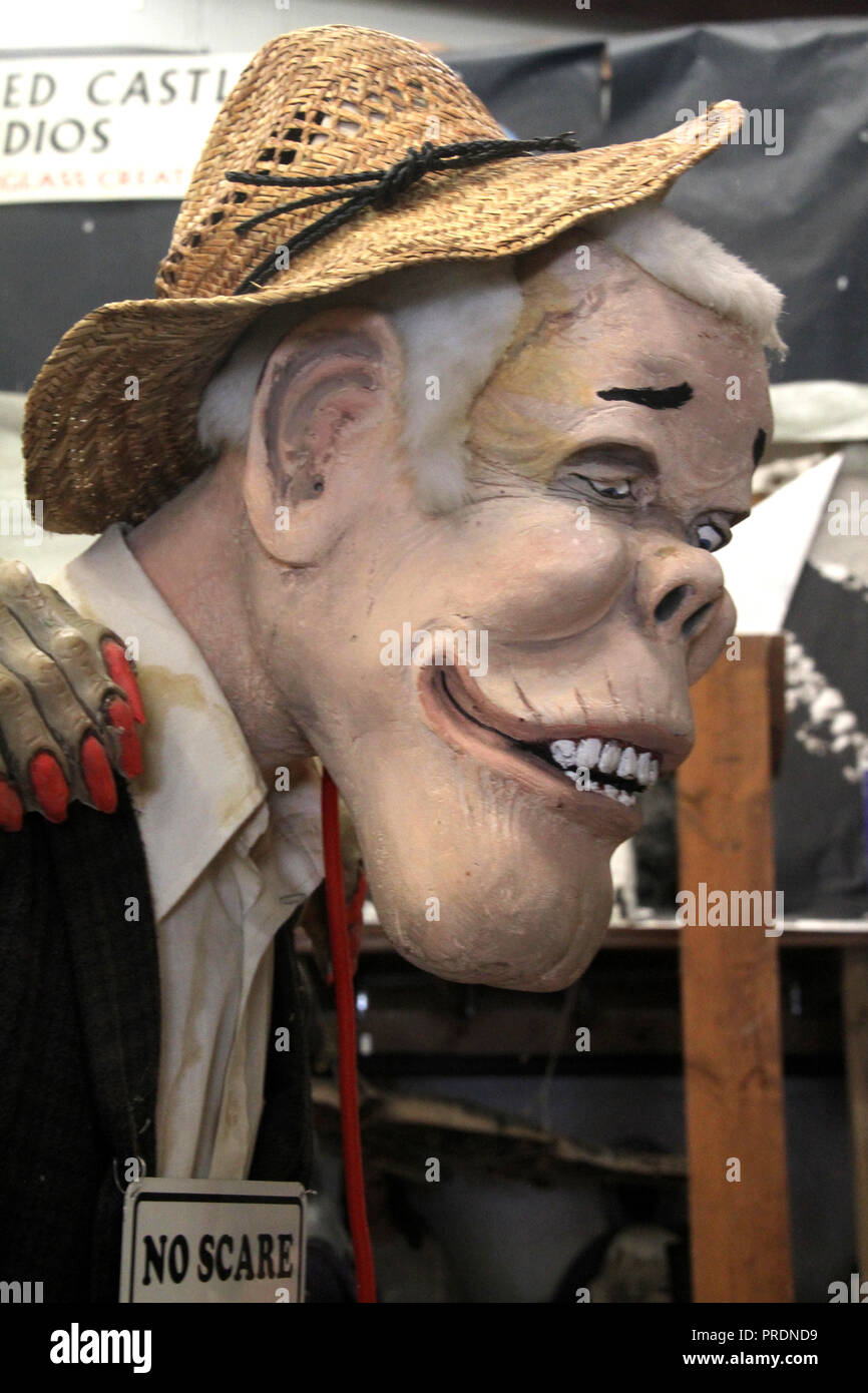 Character fiberglass sculpture at Enchanted Castle Studio, Virginia ...