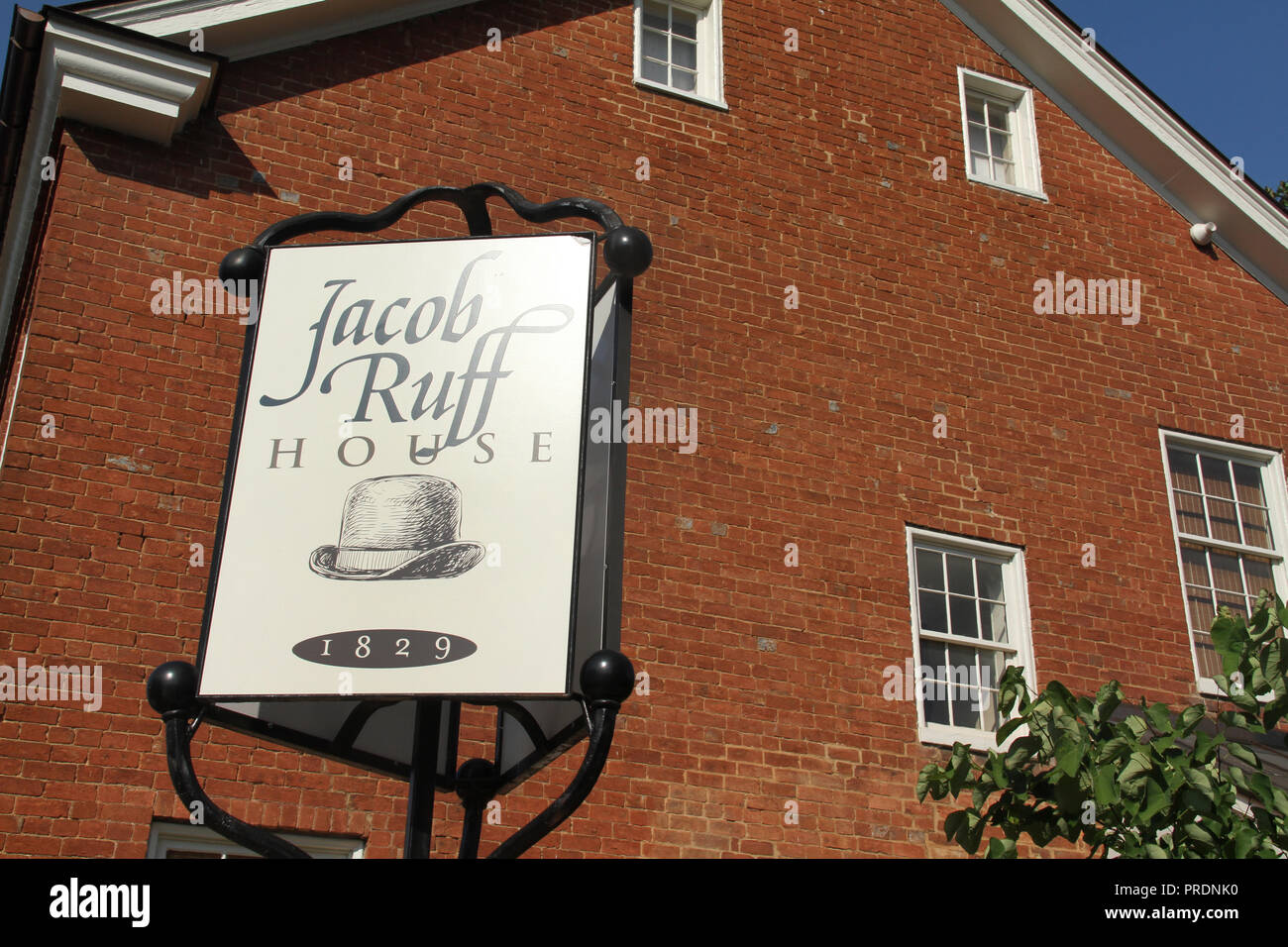 Jacob Ruff historical house in Lexington, VA, USA Stock Photo - Alamy