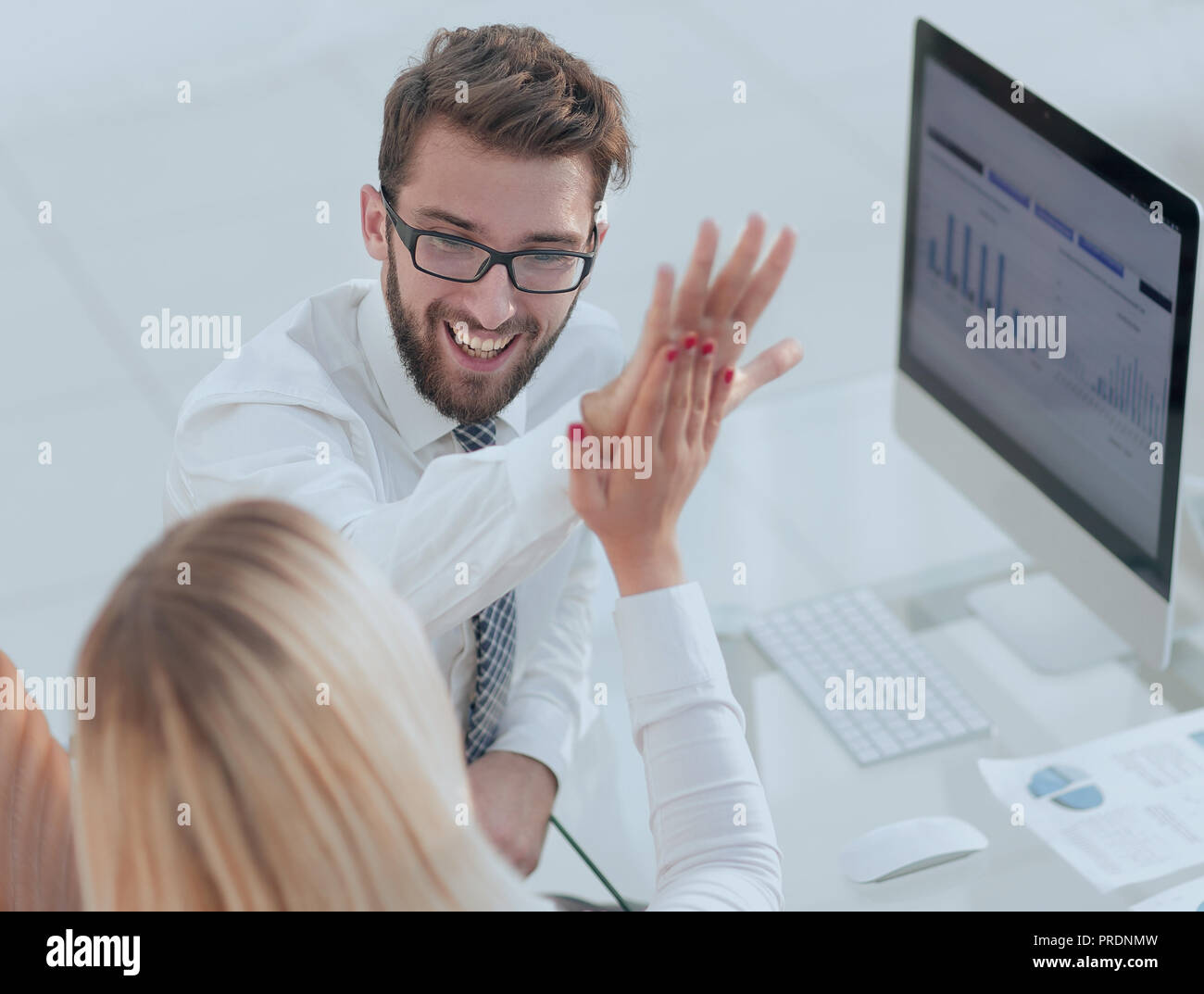 closeup photo of company employees. business background Stock Photo - Alamy