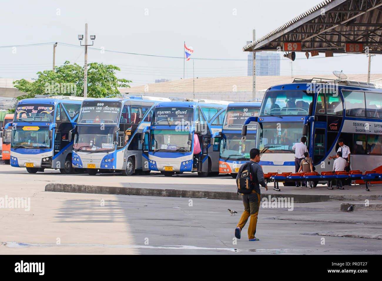 Thailand bangkok petrol station hi-res stock photography and images - Alamy