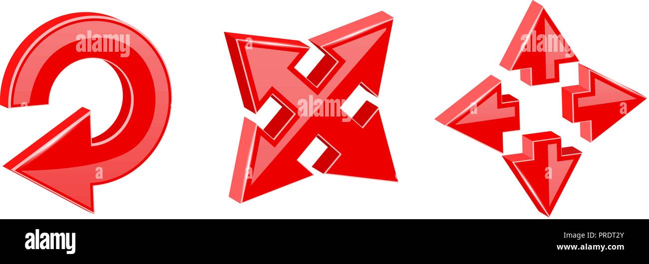 Red road signs Stock Vector Images - Alamy