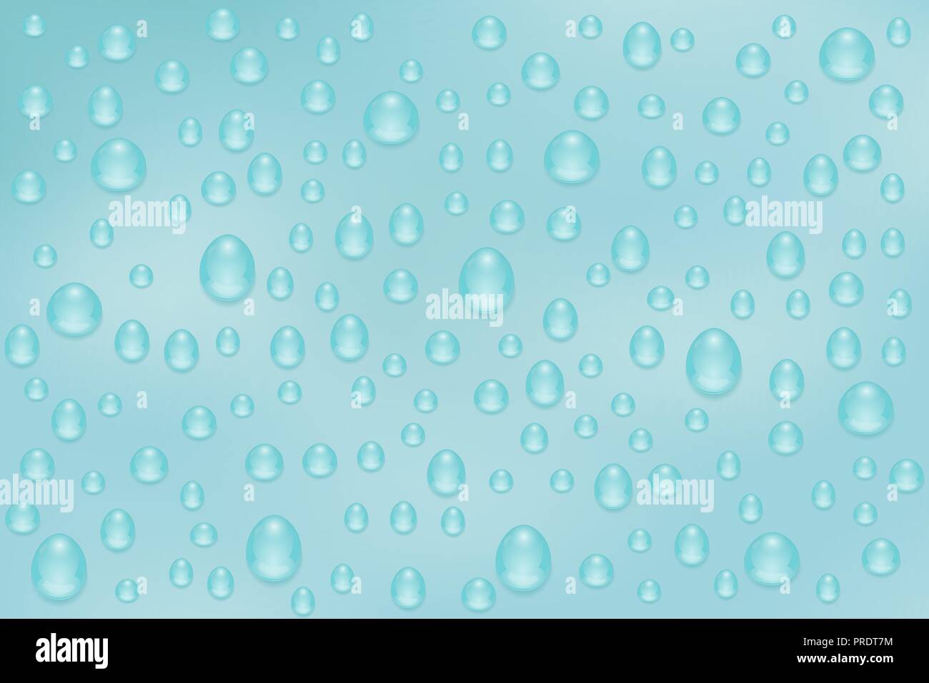 Water background. Window with rain drops Stock Vector Image & Art - Alamy