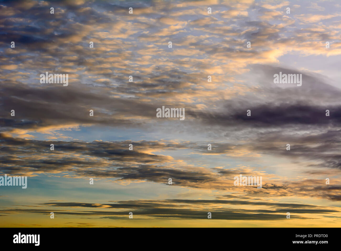Beautiful golden sky and cloud texture background for your edit Stock ...