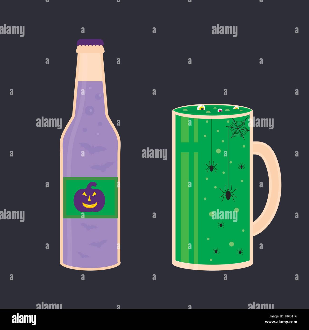 Creepy worms Stock Vector Images - Alamy