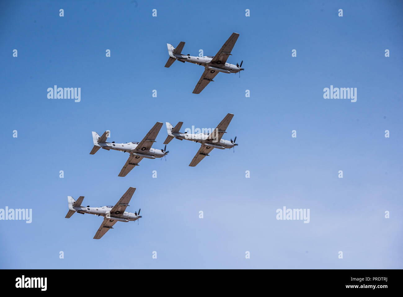Bekaa Valley, Lebanon. 30th Sep, 2018. Cessna display of skillful ...