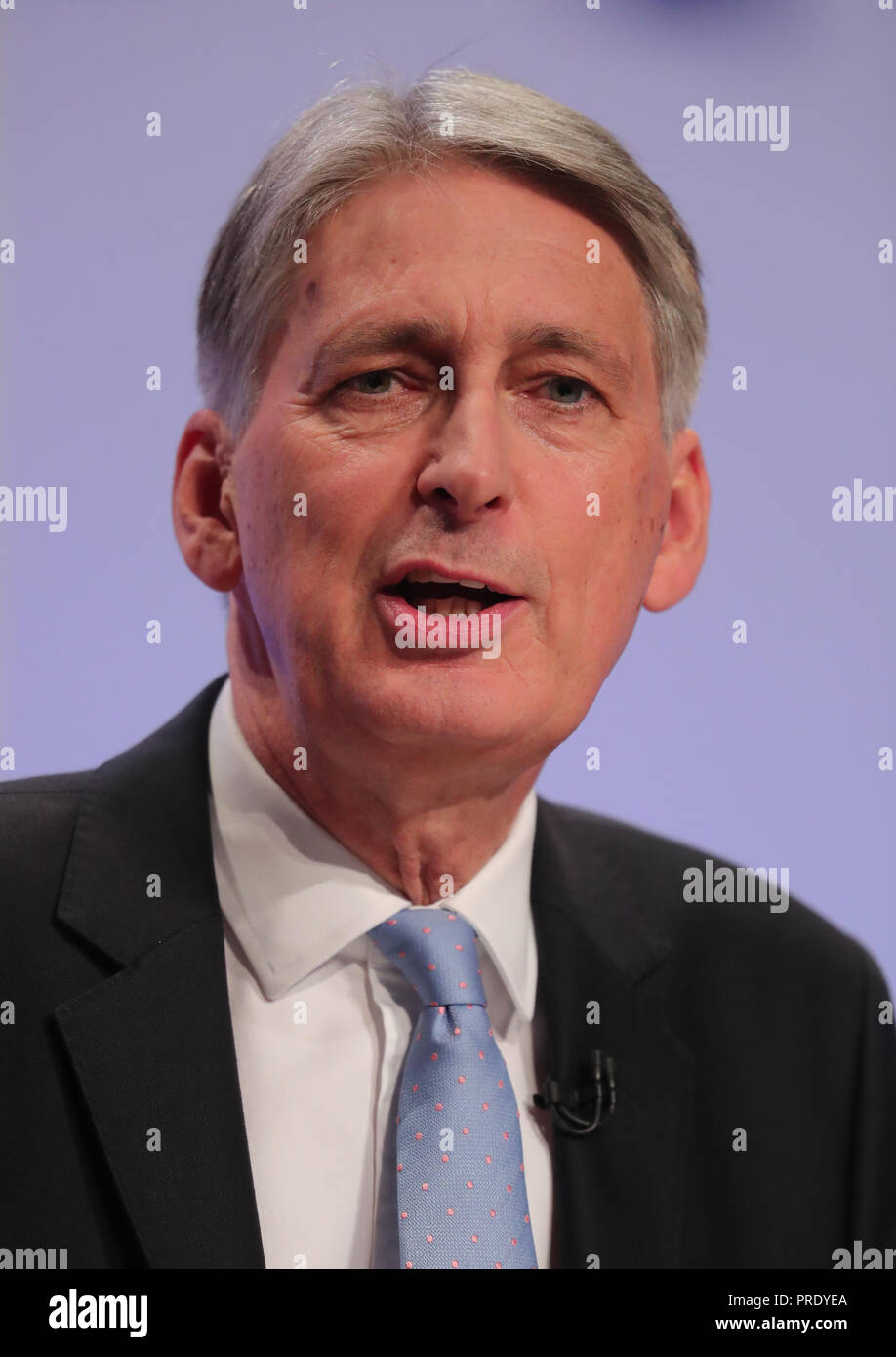 PHILIP HAMMOND MP, 2018 Stock Photo - Alamy