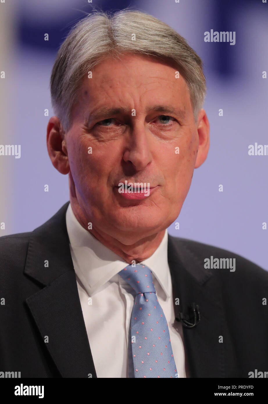 PHILIP HAMMOND MP, 2018 Stock Photo - Alamy