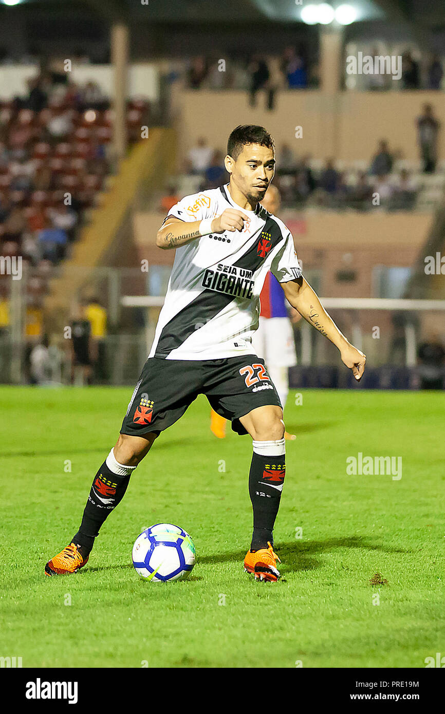 Curitiba, Brazil. 01st Oct, 2018. Yago Pikachu during Paraná Clube vs ...