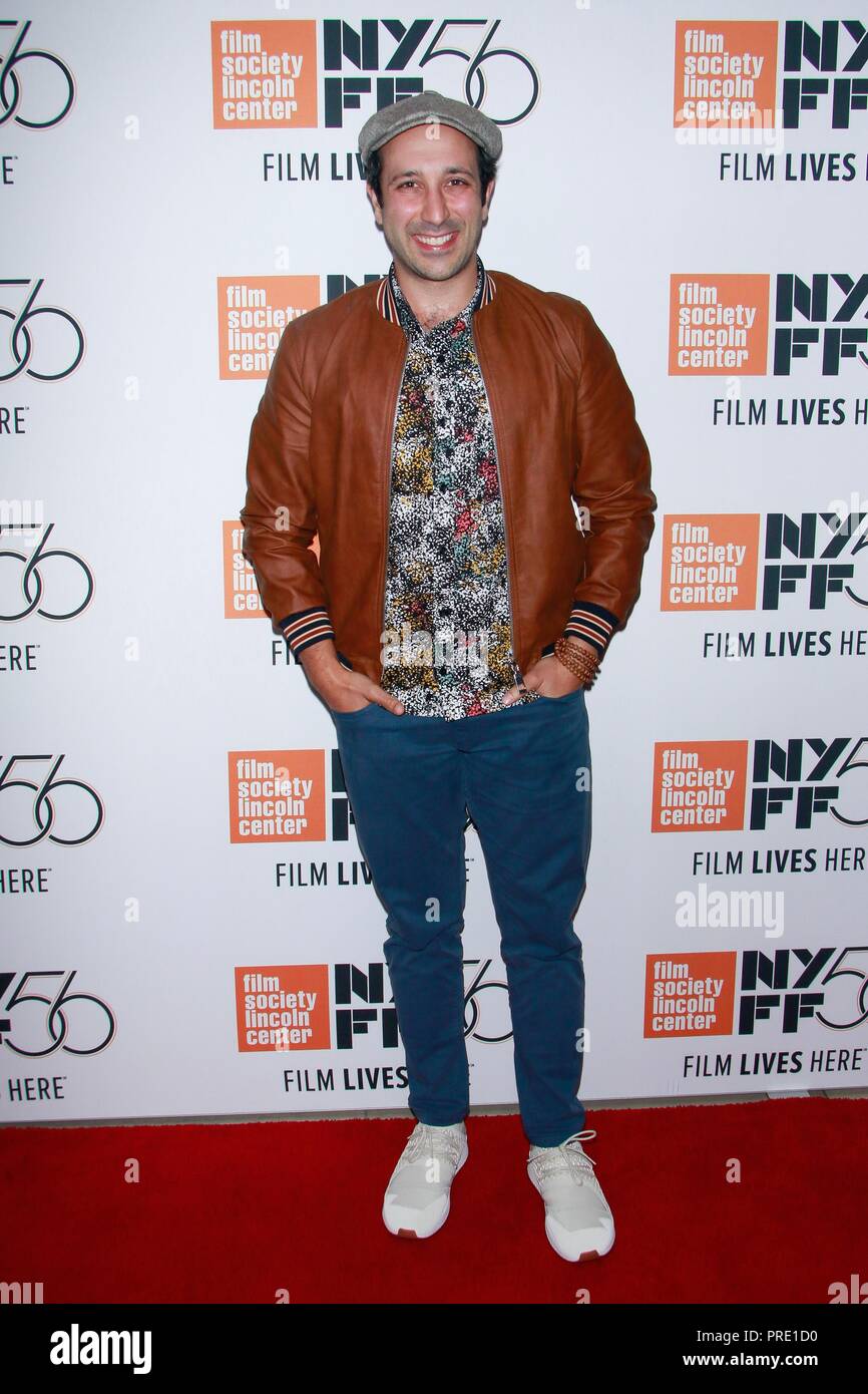 New York, NY, USA. 1st Oct, 2018. Desmin Borges attends NYFF56 New York ...