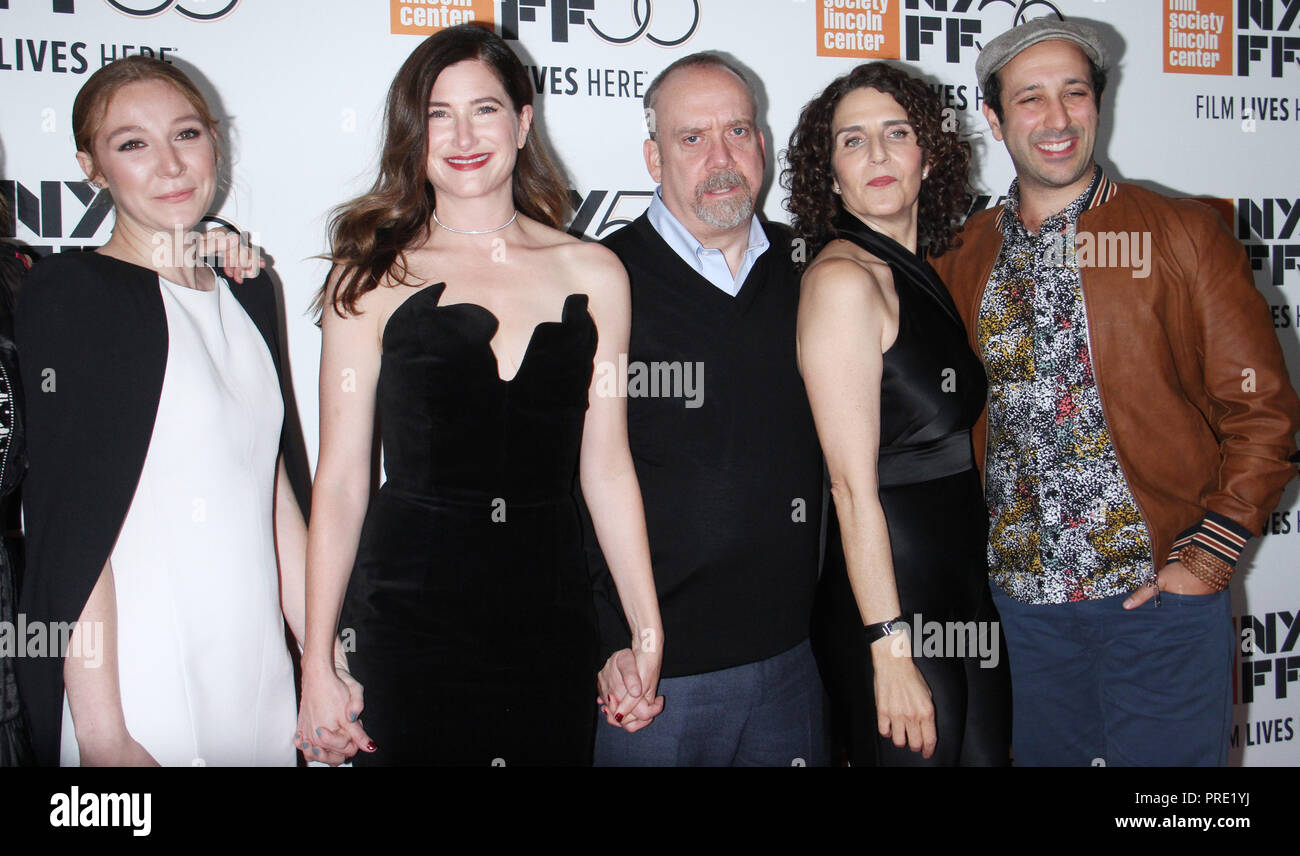 October 01, 2018 Kayli Carter, Kathryn Hahn, Paul Giamatti, Tamara ...