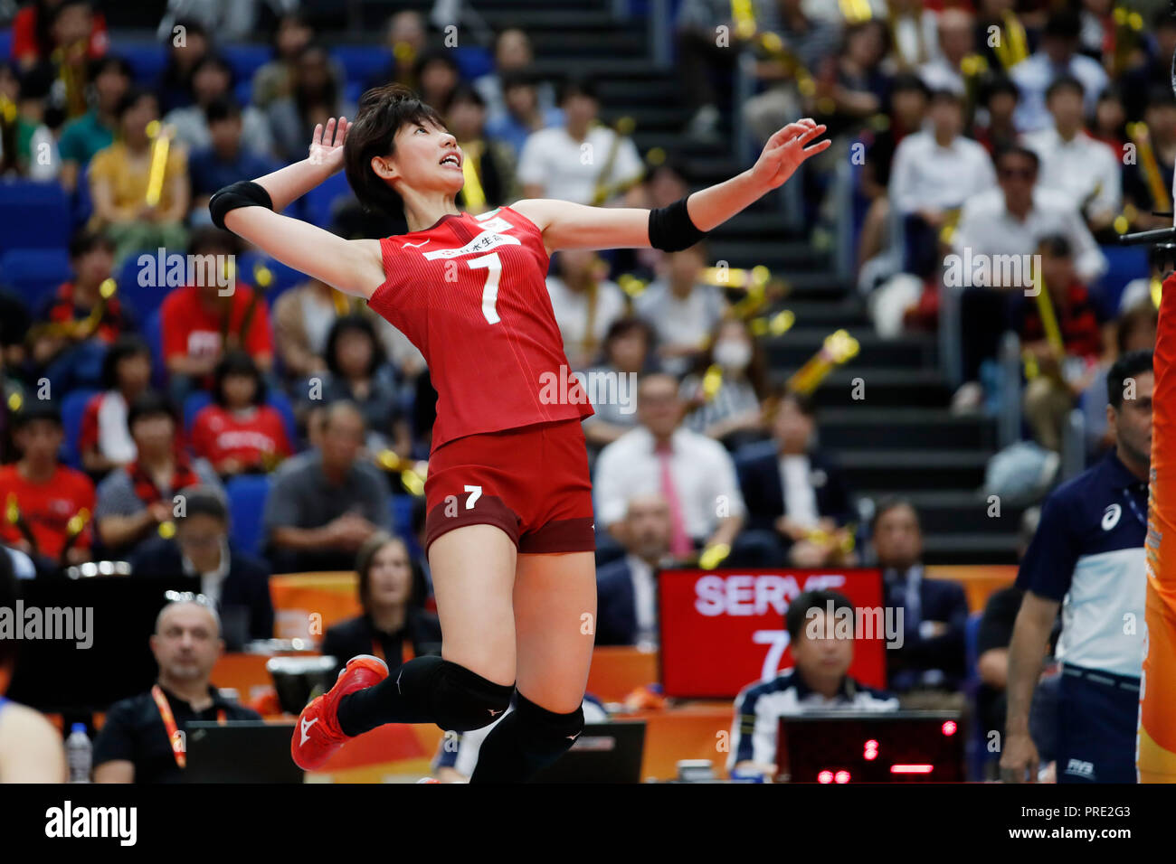 Kanagawa, Japan. 1st Oct, 2018. Yuki Ishii (JPN) Volleyball : FIVB Volleyball Women's World ...