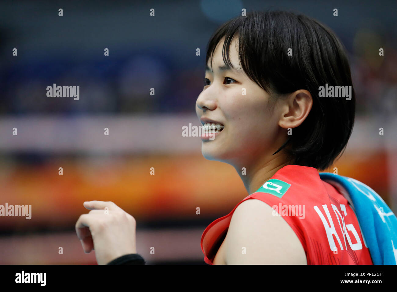 Kanagawa, Japan. 1st Oct, 2018. ?Sarina Koga (JPN) Volleyball : FIVB Volleyball Women's World ...