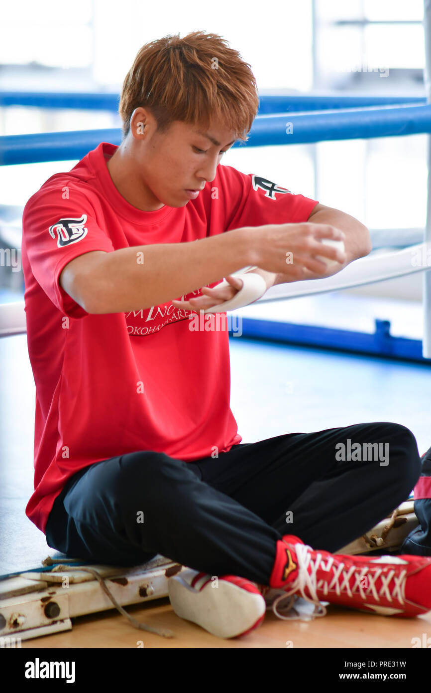 Yokohama, Kanagawa, Japan. 28th Sep, 2018. Naoya Inoue Boxing : Naoya ...