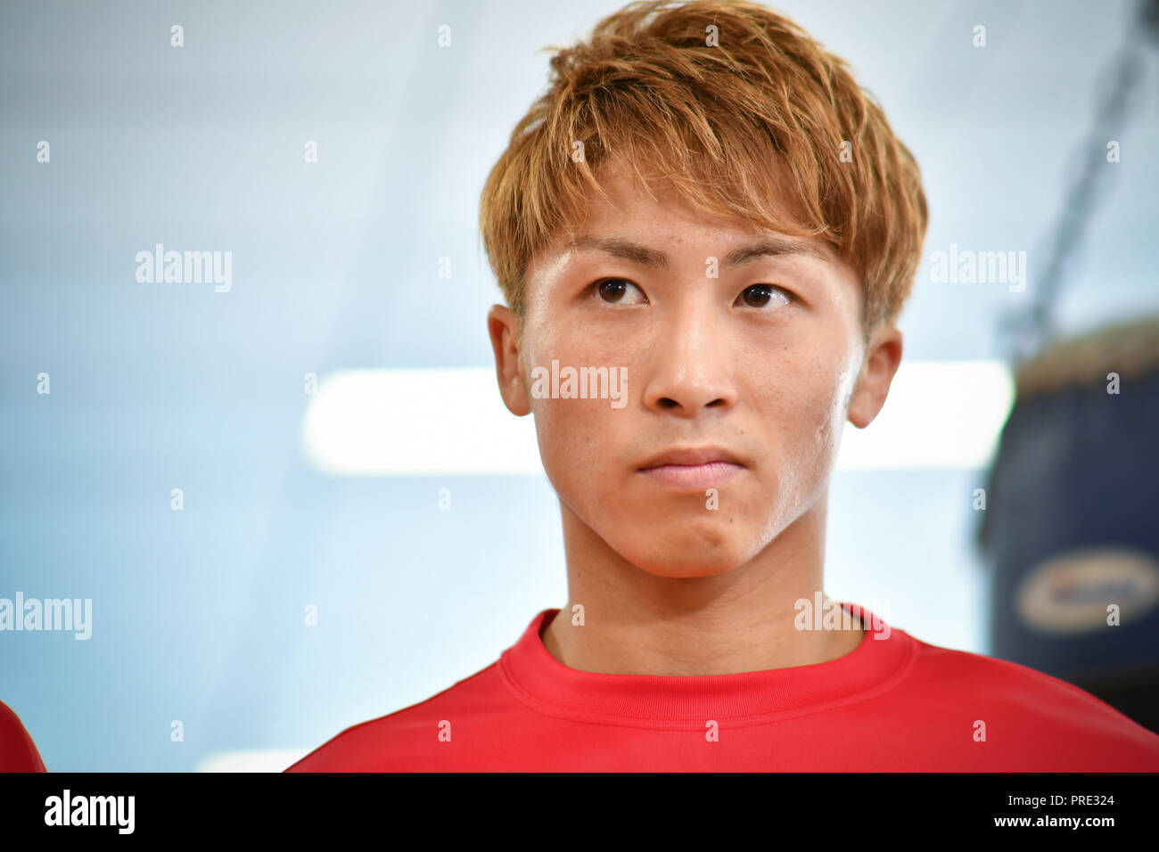 Yokohama, Kanagawa, Japan. 28th Sep, 2018. Naoya Inoue Boxing : Naoya Inoue of Japan poses ...