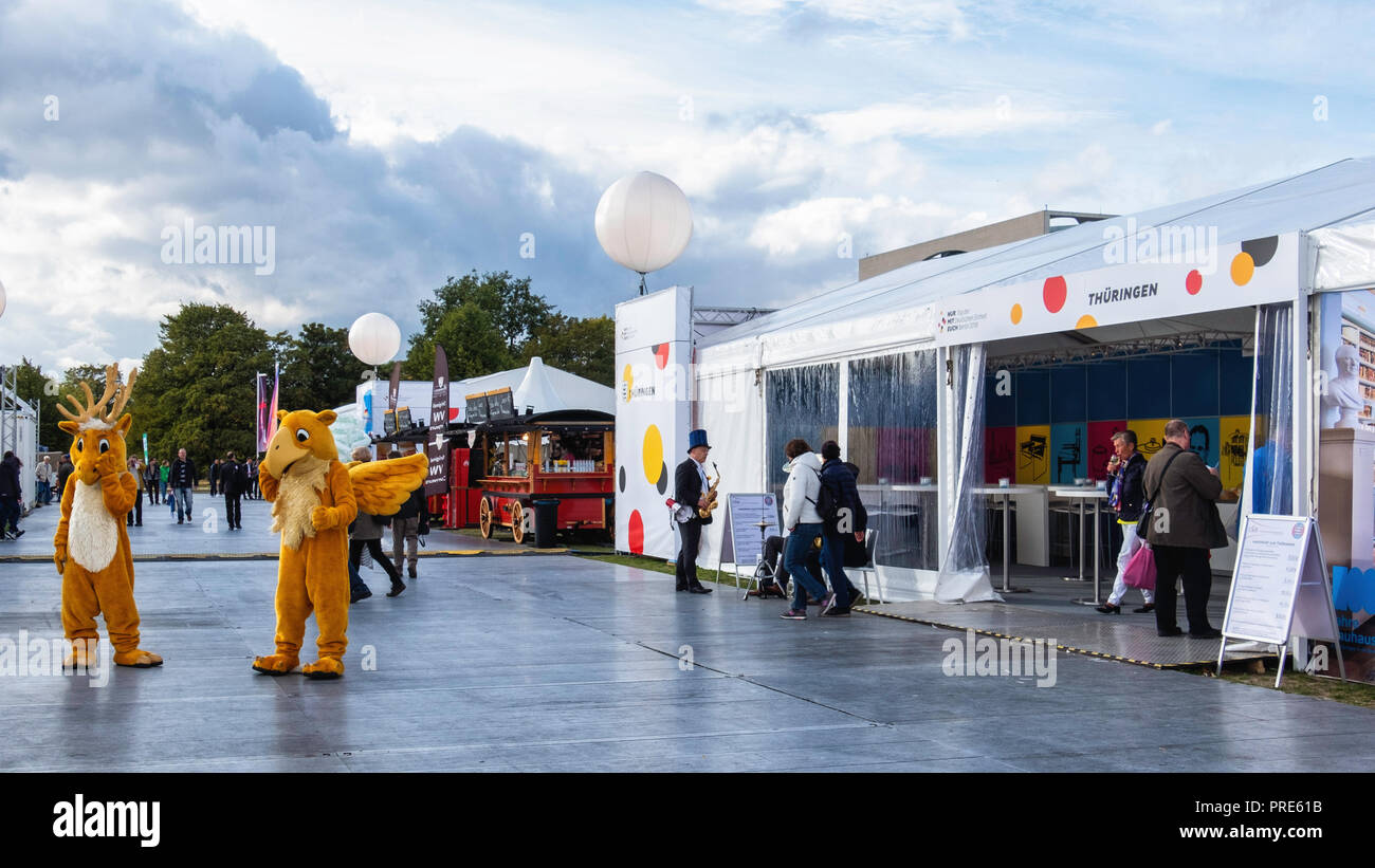 Germany, Berlin, Mitte, 1-3 October 2018. The Day of German Unity, Tag ...