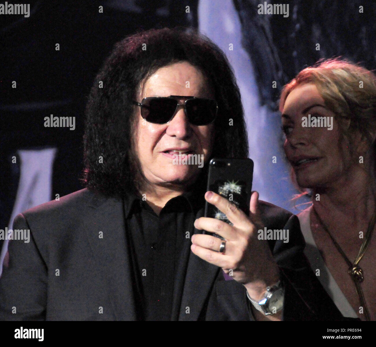 WESTWOOD, CA - OCTOBER 01: Musician Gene Simmons attends the World ...