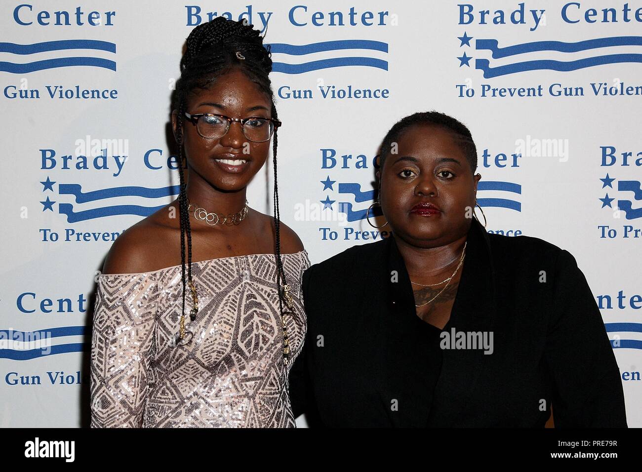 New York, NY, USA. 1st Oct, 2018. Aalayah Eastmond, Stacey Ann ...