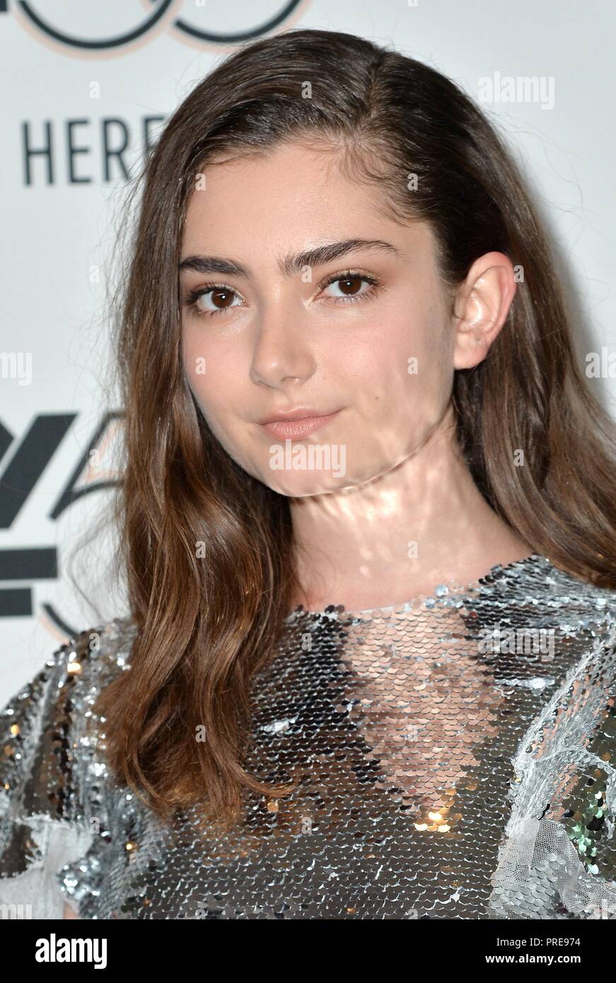 New York, NY, USA. 1st Oct, 2018. Emily Robinson at arrivals for ...