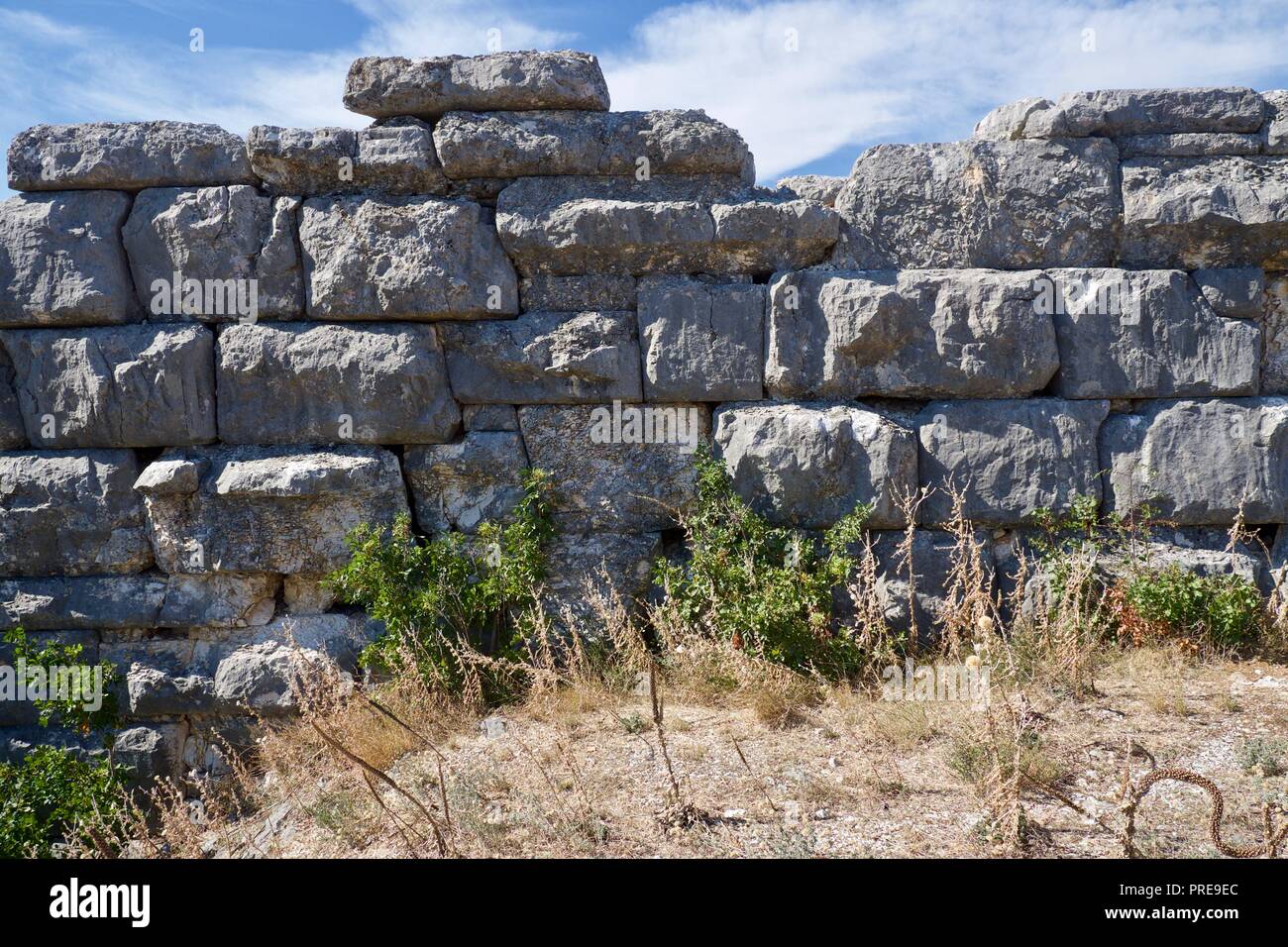 Daorson, remnants of acropolis of ancient Illyrian town in southern ...